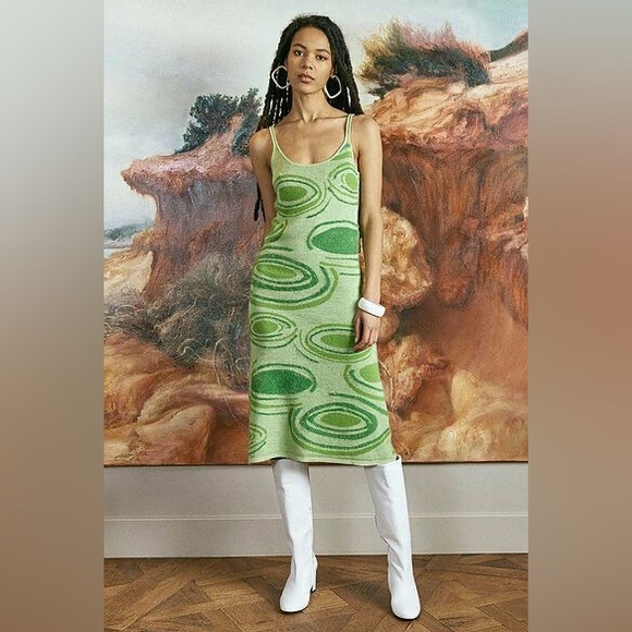 House of Sunny | Dresses | Hockney Dress Green House Of Sunny | Poshmark